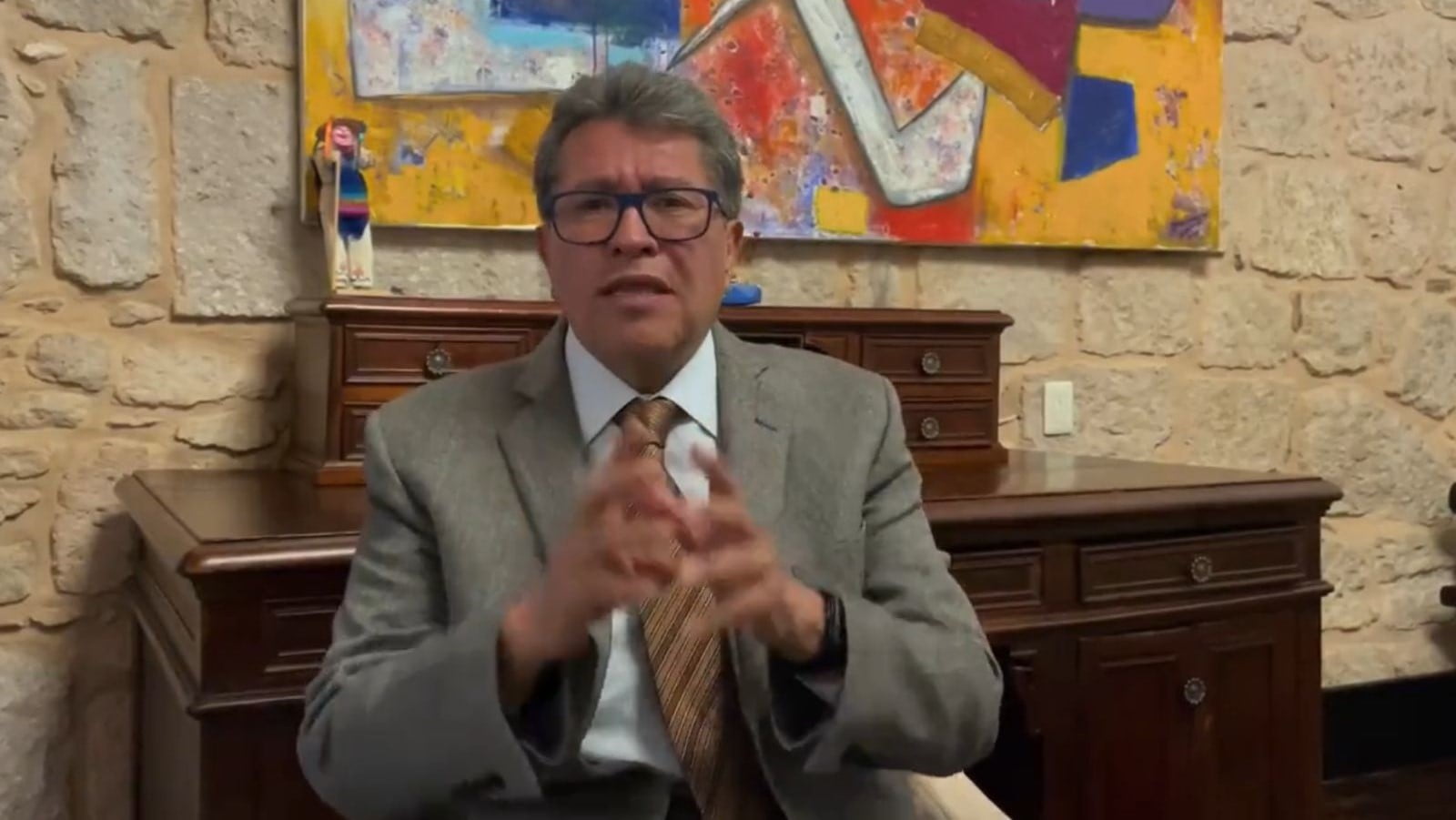 Para Ricardo Monreal, acusar a López Obrador de intervenir en el Poder ...